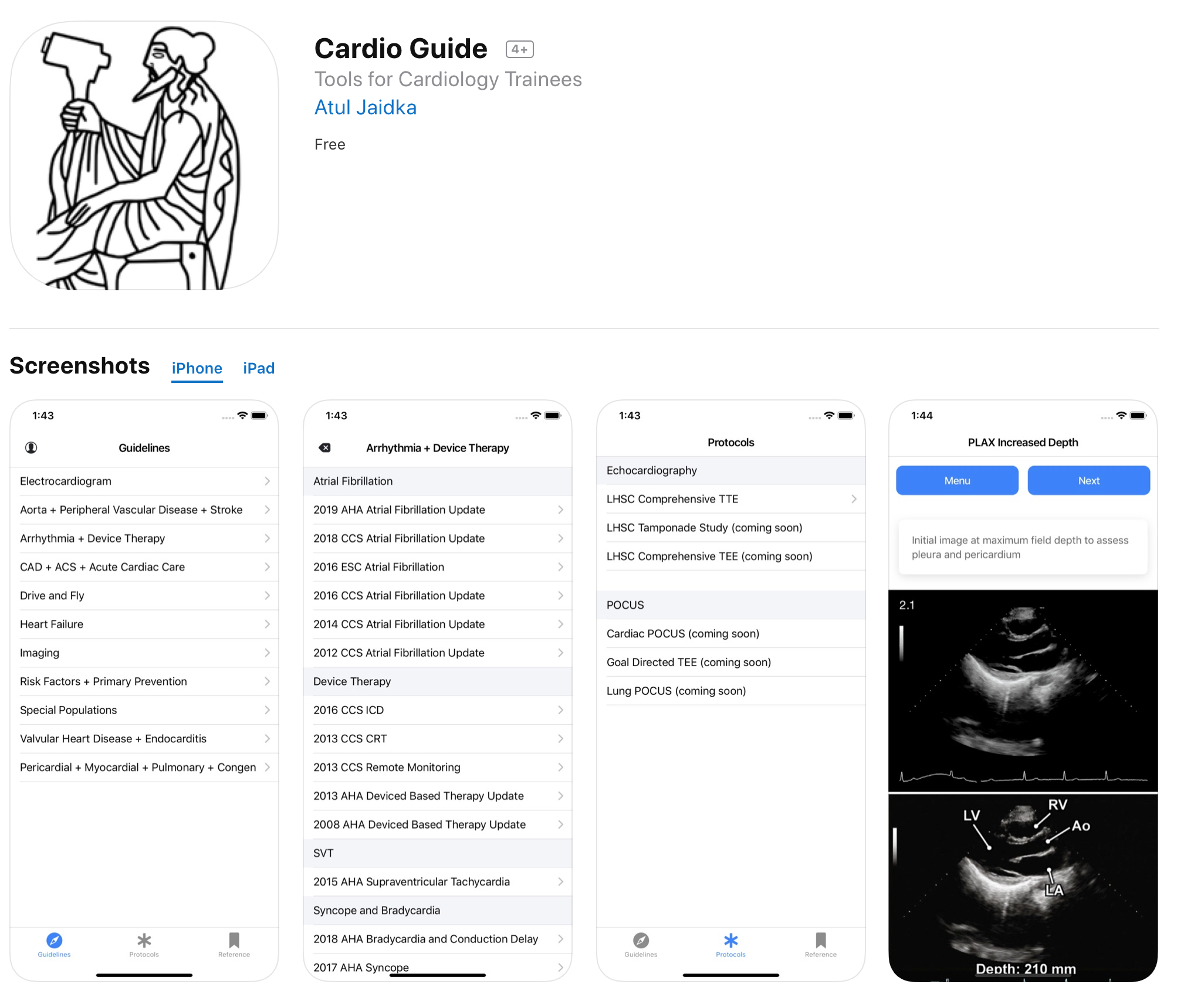 Cardio Guide App – Aesplin
